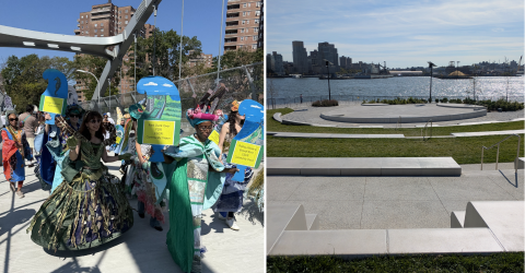 That New Corlears Hook Bridge to East River Park? Wow!