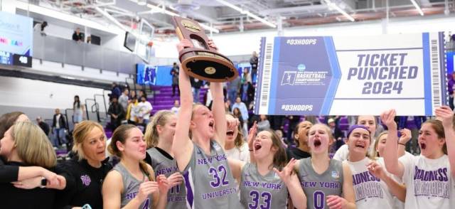 Undefeated NYU Women’s Basketball Heads to Final Four of NCAA Division ...